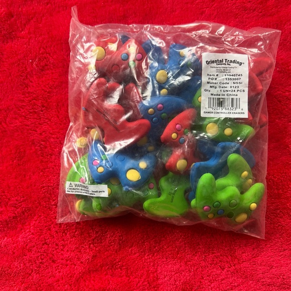 Other | Colorful Kids Earser Set | Poshmark